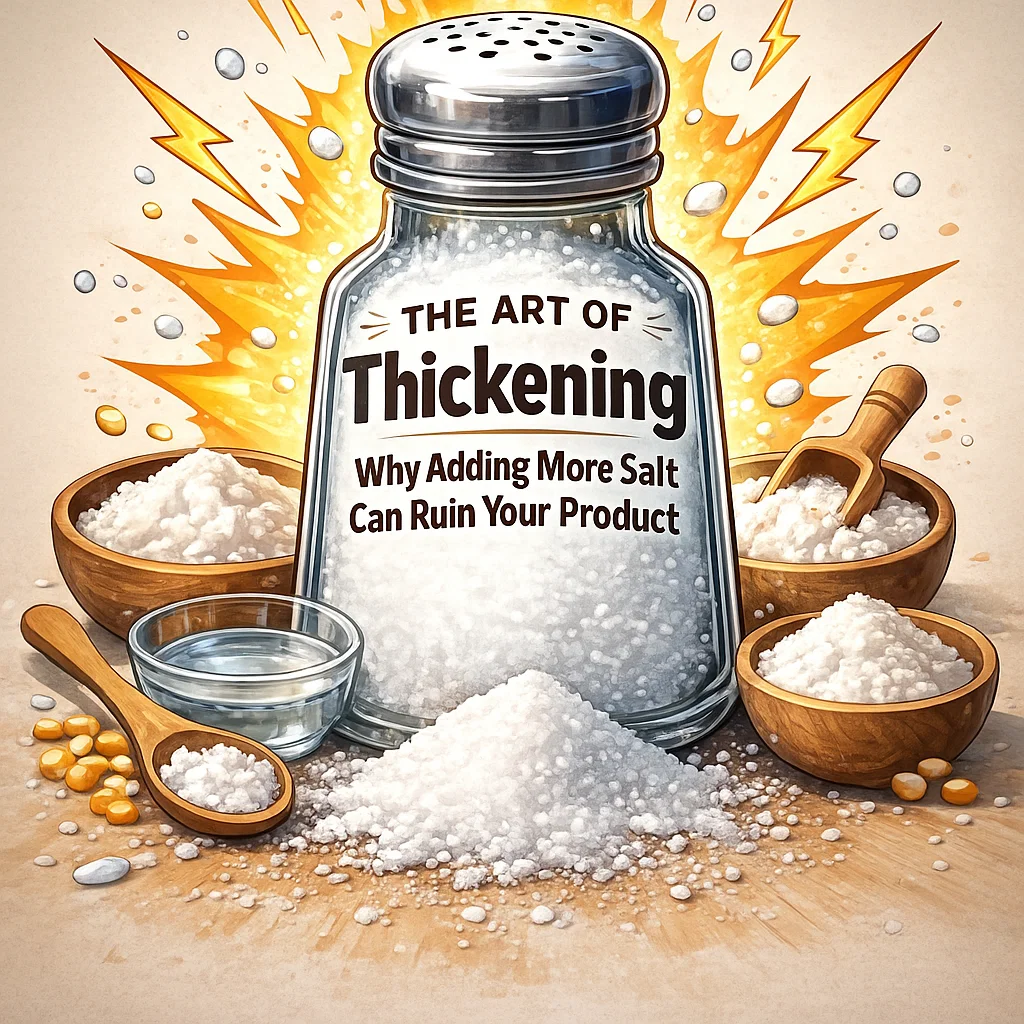 The Art of Thickening – Why Adding More Salt Can Ruin Your Product ...